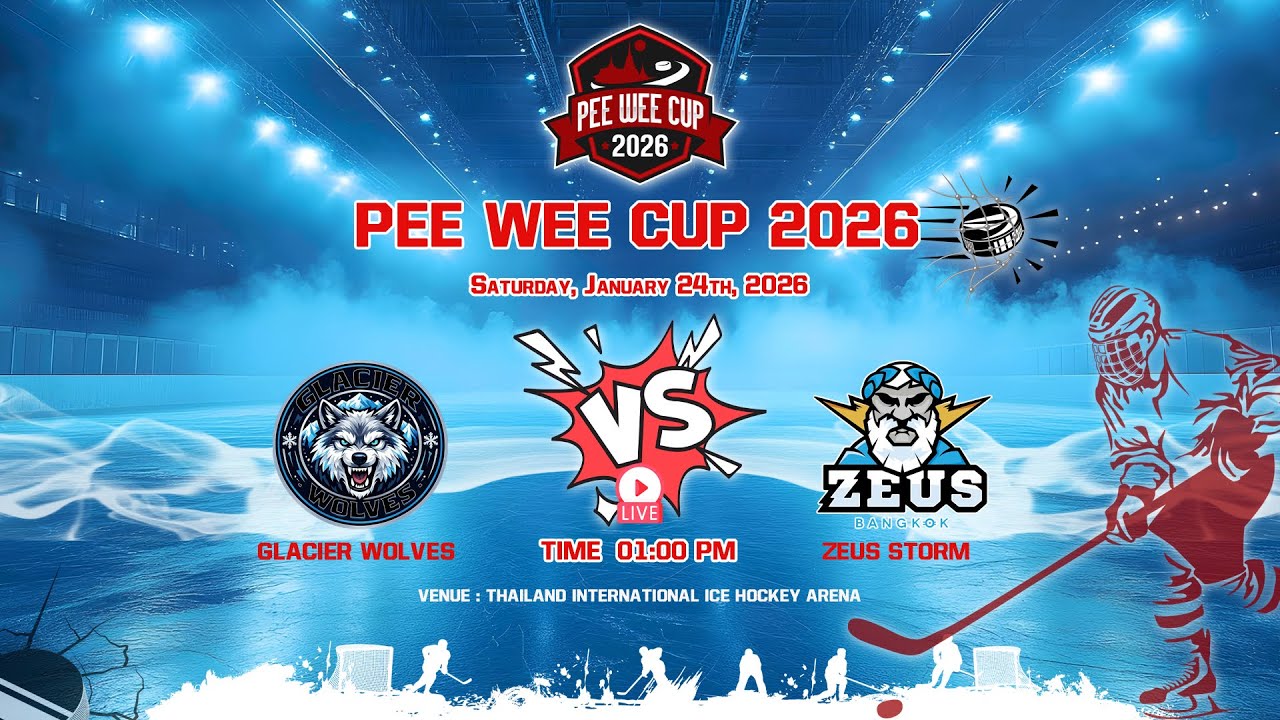 GLACIER WOLVES -vs- ZEUS STORM | PEE WEE CUP 2026 | GAME-3 - YouTube