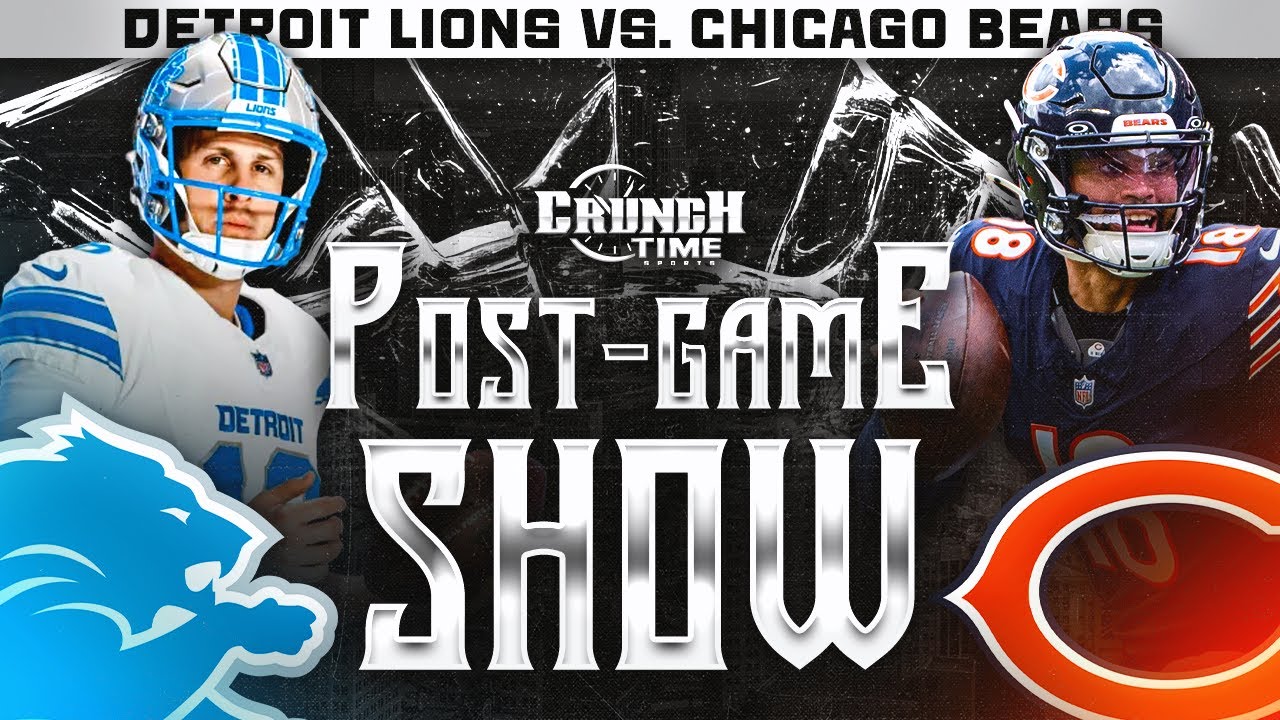 Detroit Lions vs. Chicago Bears Postgame Reaction Show LIVE! - YouTube