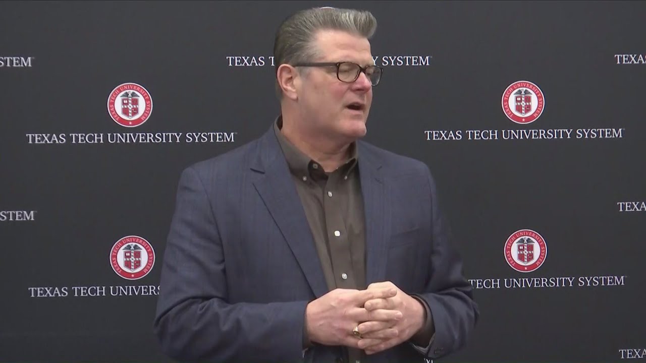 Texas Tech press conference regarding Coronavirus - YouTube