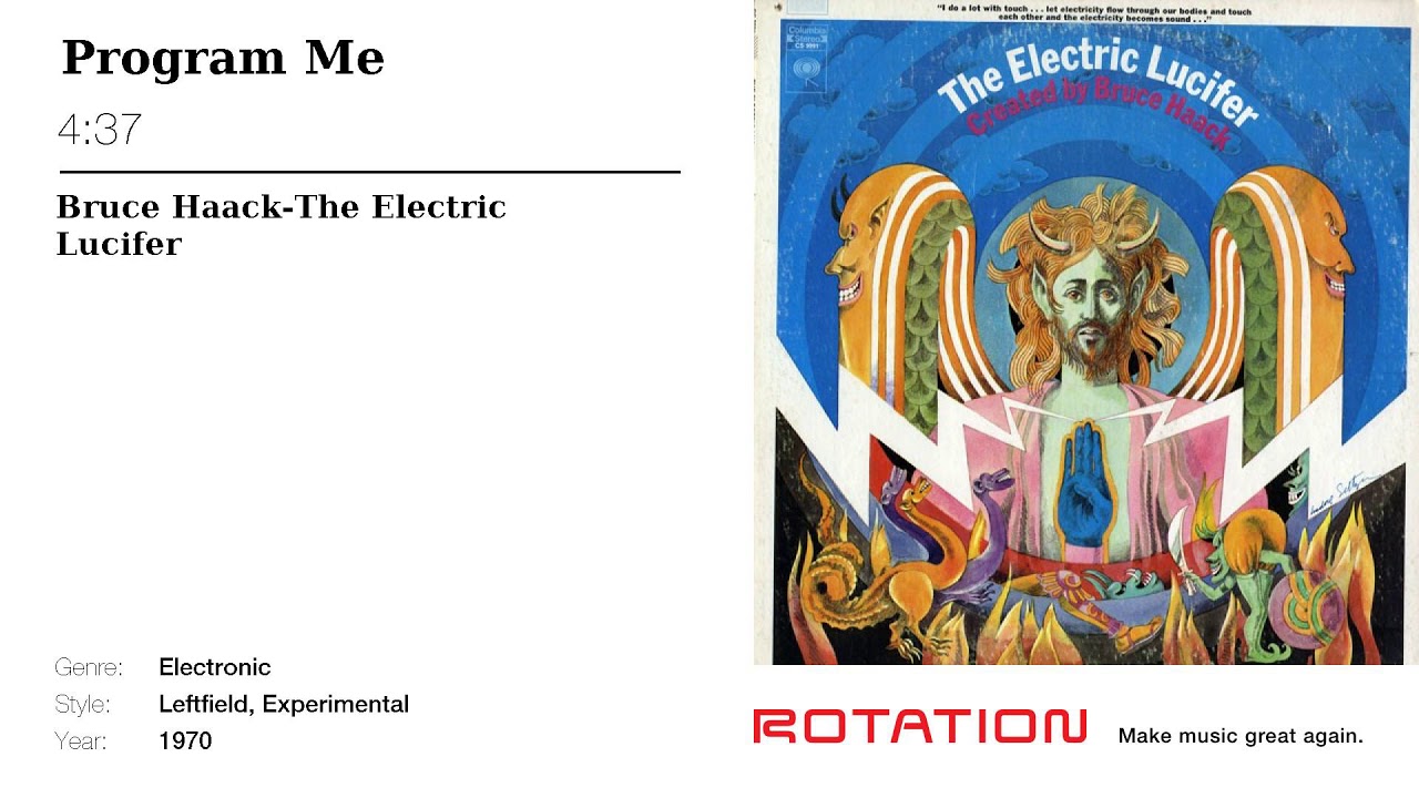 Bruce Haack - Program Me - YouTube