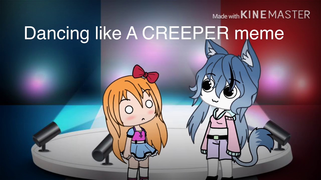 Dancing like A CREEPER meme ~original~ - YouTube