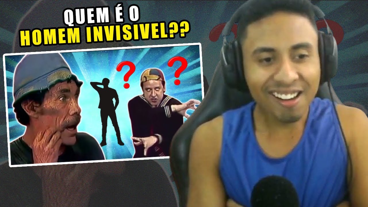 REACT YTPBR - O homem invisivel - Chaves em HD - YouTube