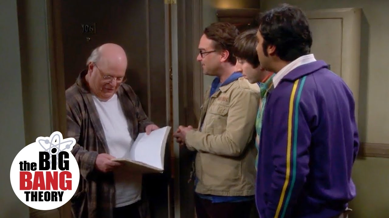 Professor Roger Abbott's Notes | The Big Bang Theory - YouTube