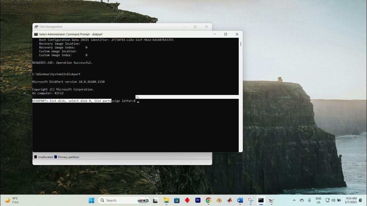 How To Fix ReAgentc, Unable to update WinRE Boot Configuration Data - YouTube