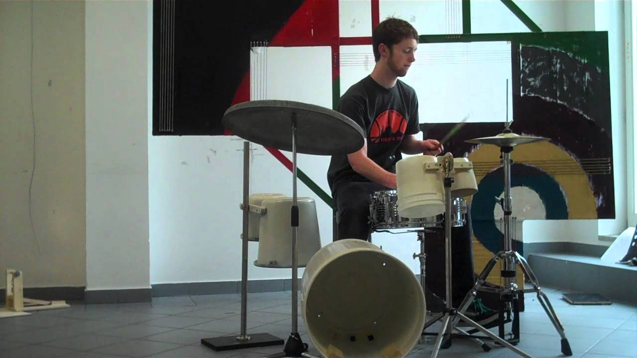 Trash Drumset - YouTube