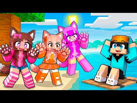 KIZLARLA ADA'da PARTİ YAPTIK -Minecraft