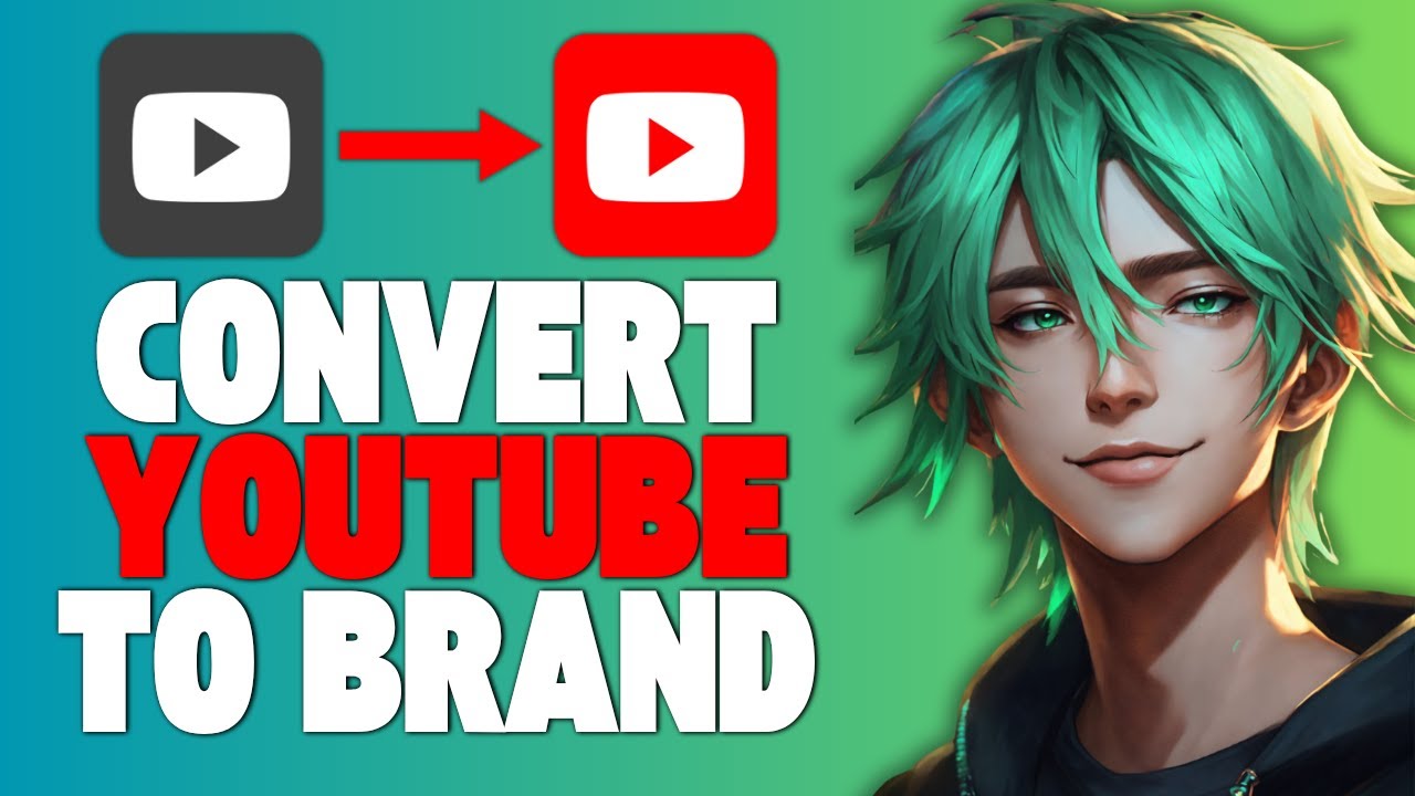 How to Convert Personal YouTube Channel to A Brand Account - Create ...