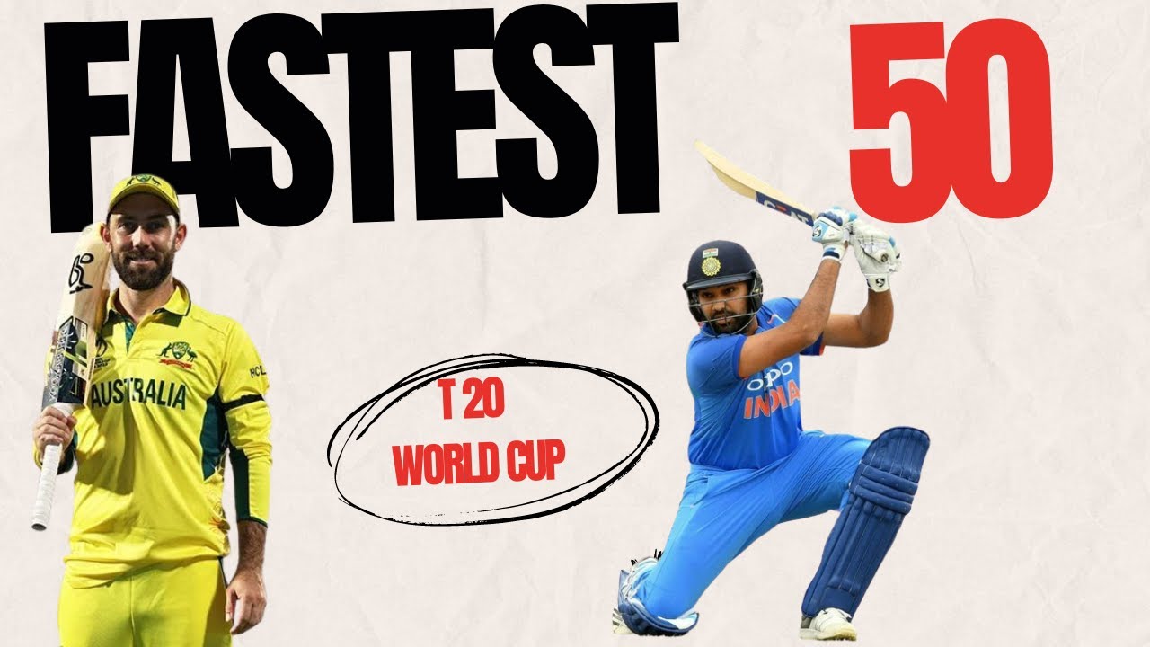 Fastest Fifty in T20 World Cup | 4 to Indian hai - YouTube