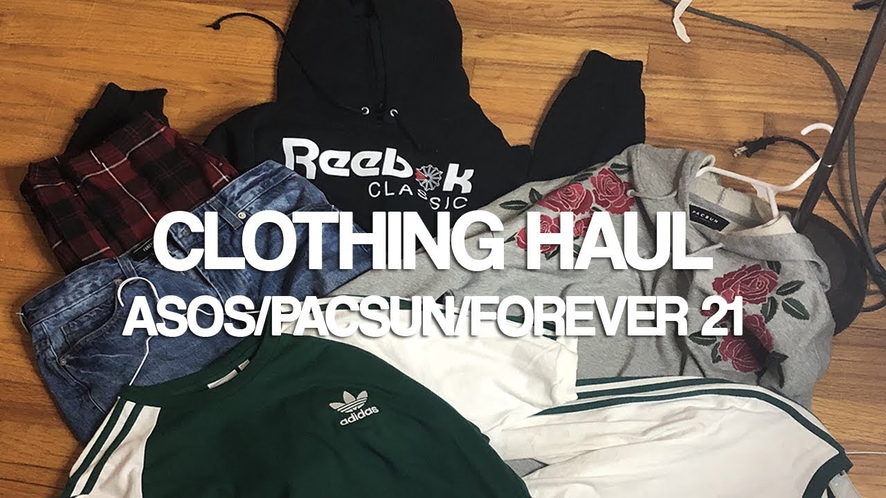 MENS SUMMER FASHION HAUL 2018 | ASOS, Pacsun, & Forever 21 - YouTube