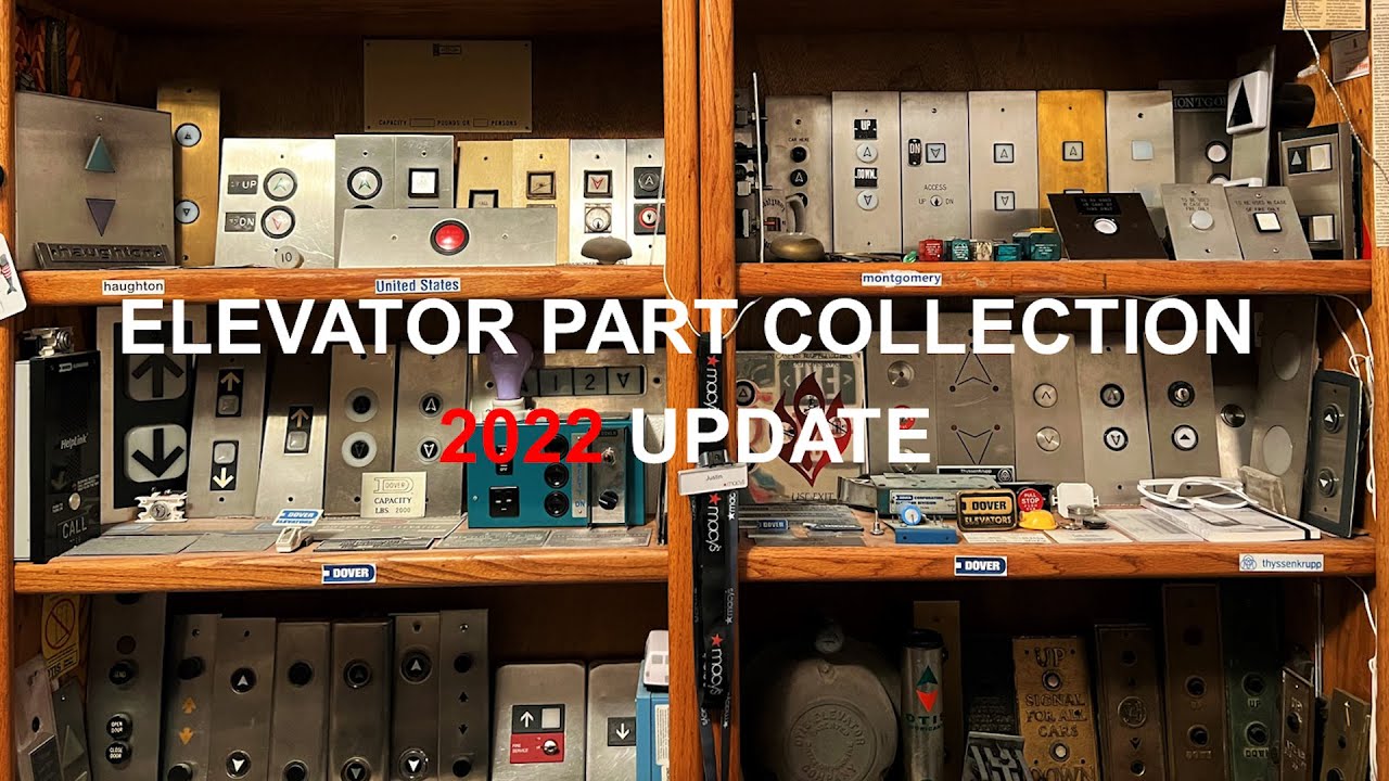 [2022 UPDATE] Full Updated Tour of My Elevator Part Collection! - YouTube