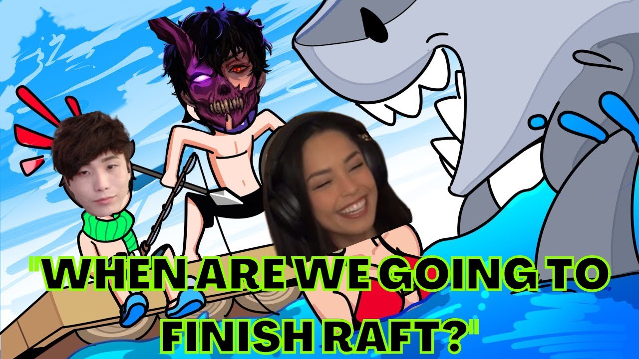 Sykkuno wants to finish Raft with Corpse and Rae - YouTube