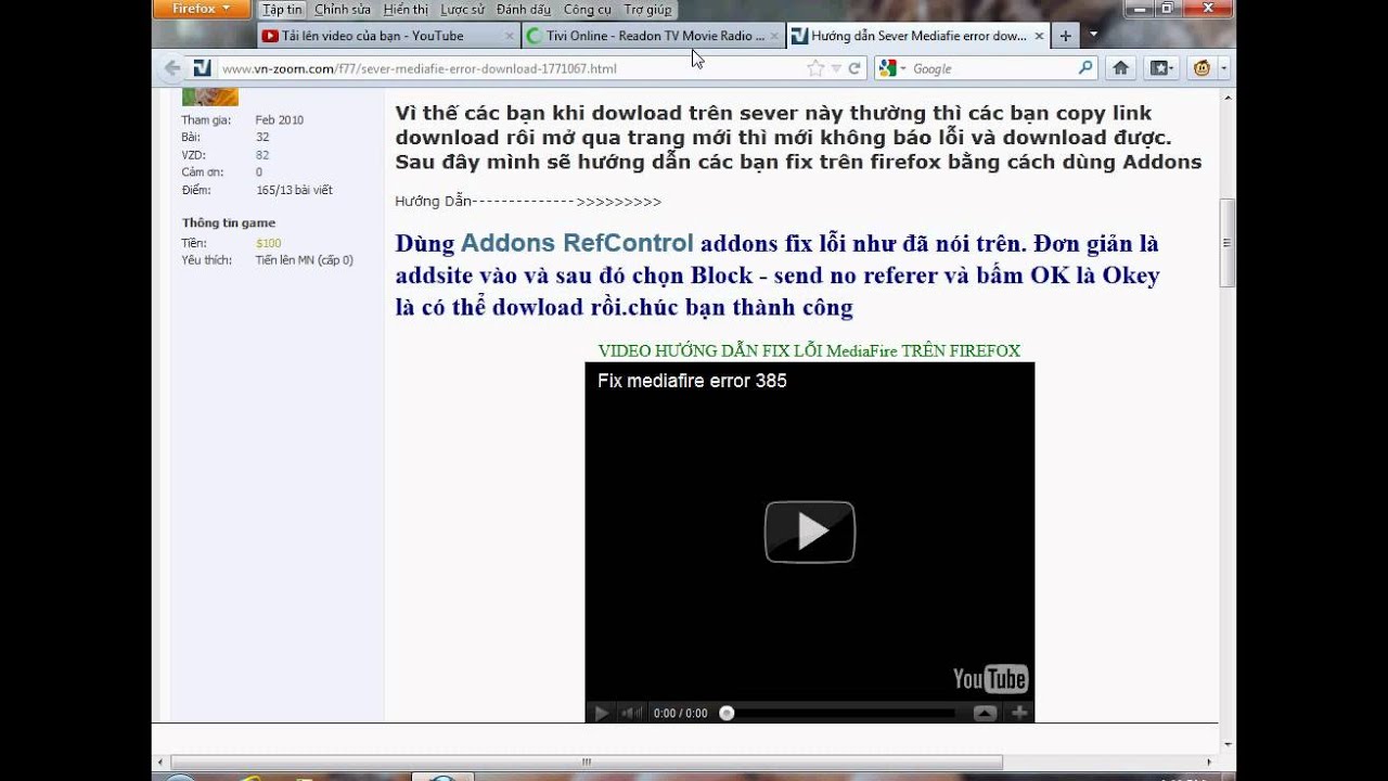 Fix mediafire error download.mp4 - YouTube