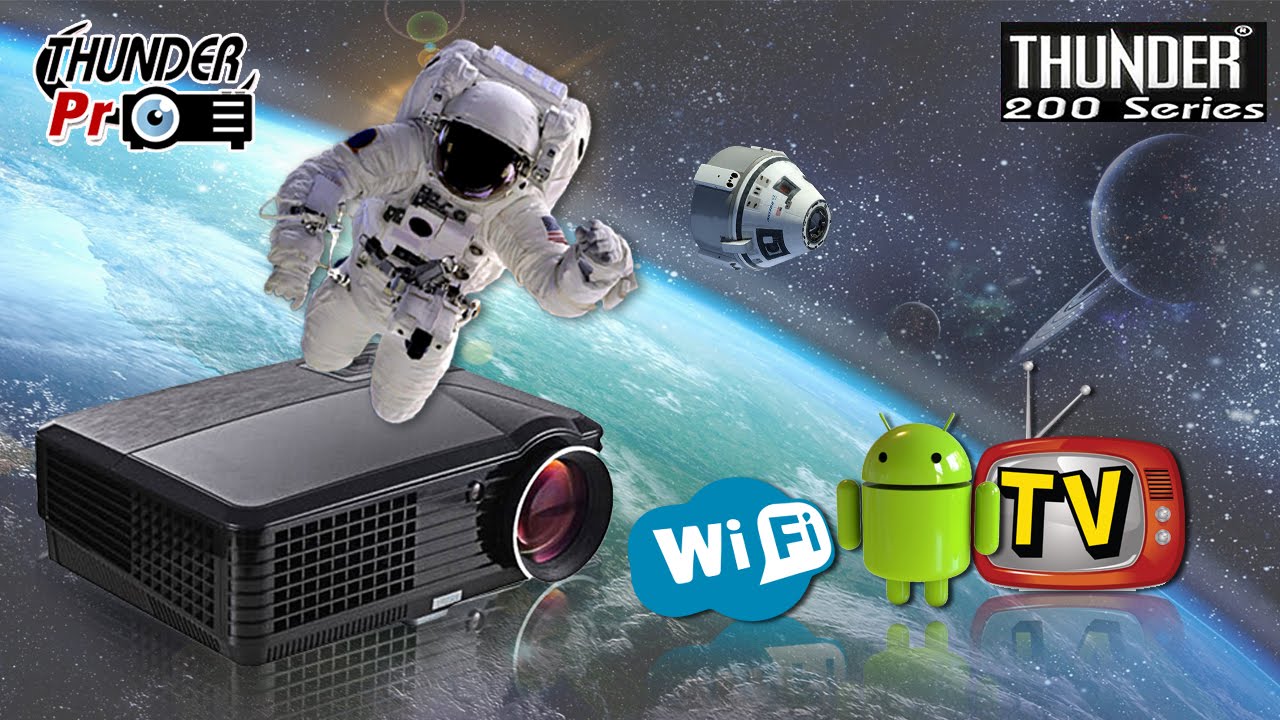 โปรเจคเตอร์ Thunder 200+ - YouTube
