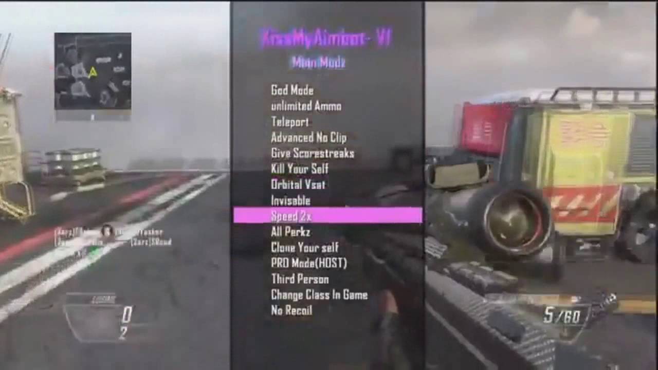 BO2 - MOD MENU *NO JAILBREAK* (PS3,XBOX,PC) - YouTube