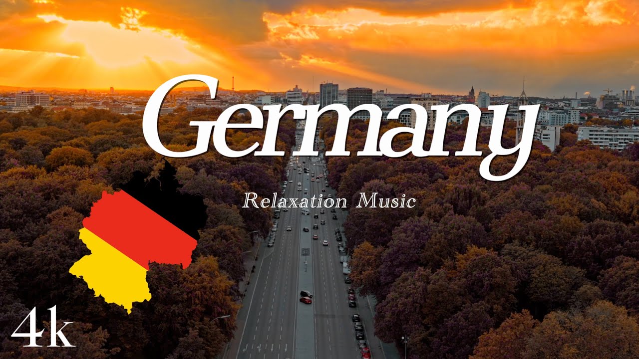 Germany 4k- Relaxation Music and Scenic Views_ Peaceful German ...