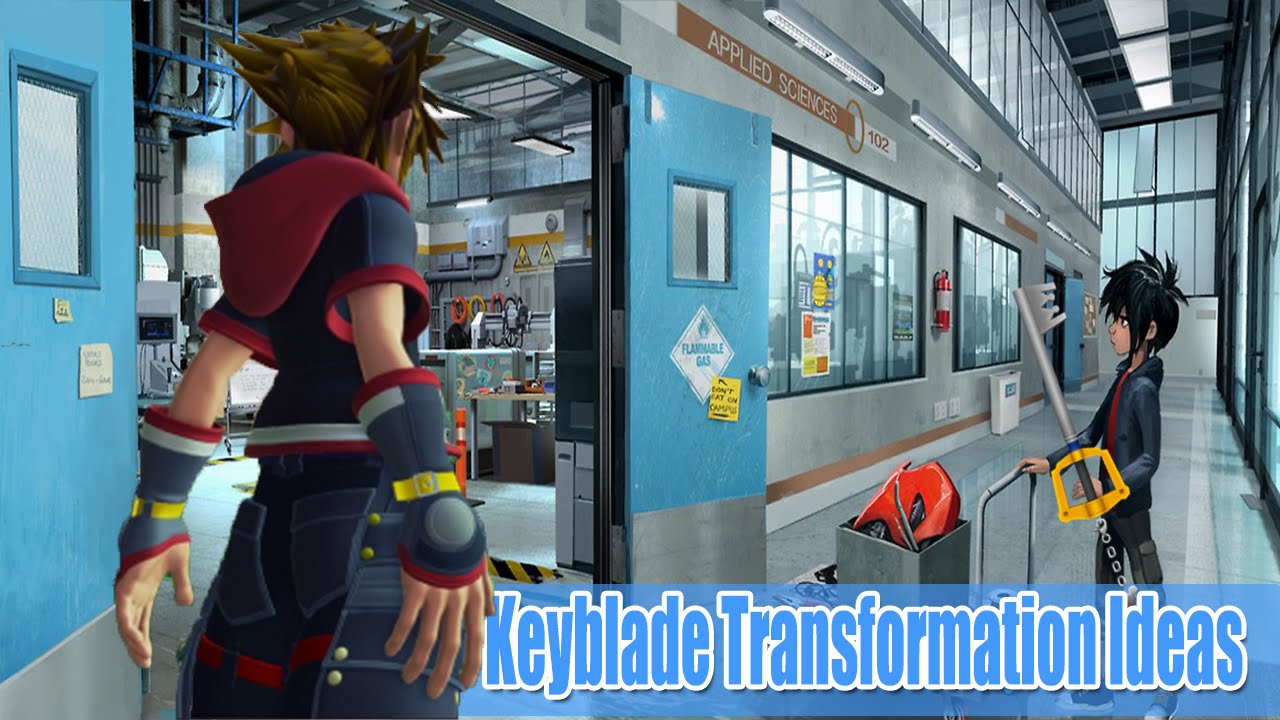 KINGDOM HEARTS 3 KEYBLADE TRANSFORMATION IDEAS -Theory - YouTube