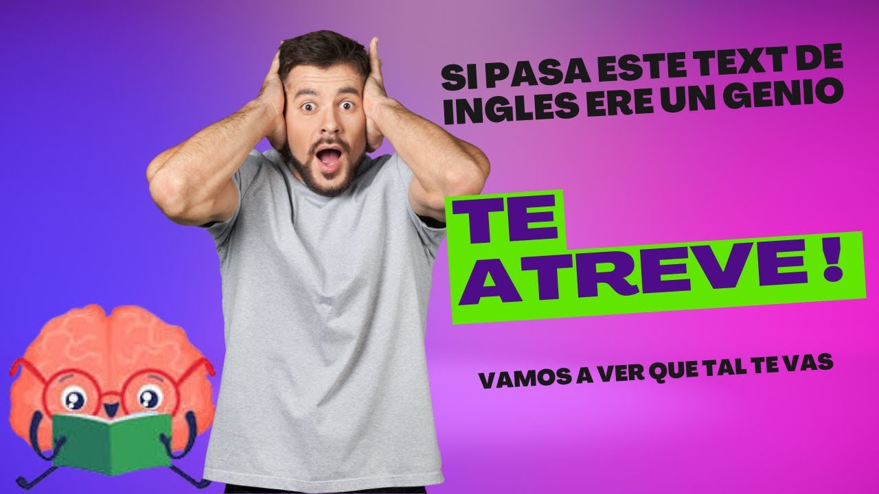SI PASA ESTE TEXT EN INGLES YA ERE BILINGUE SOLO PARA CONOCEDORE DEL ...