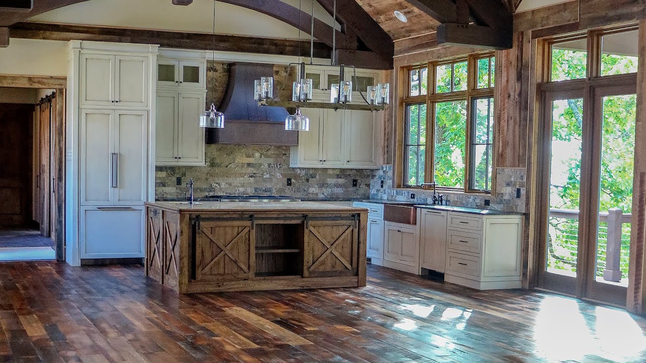 Reclaimed Rustic Oak Flooring Installation and Finishing - YouTube