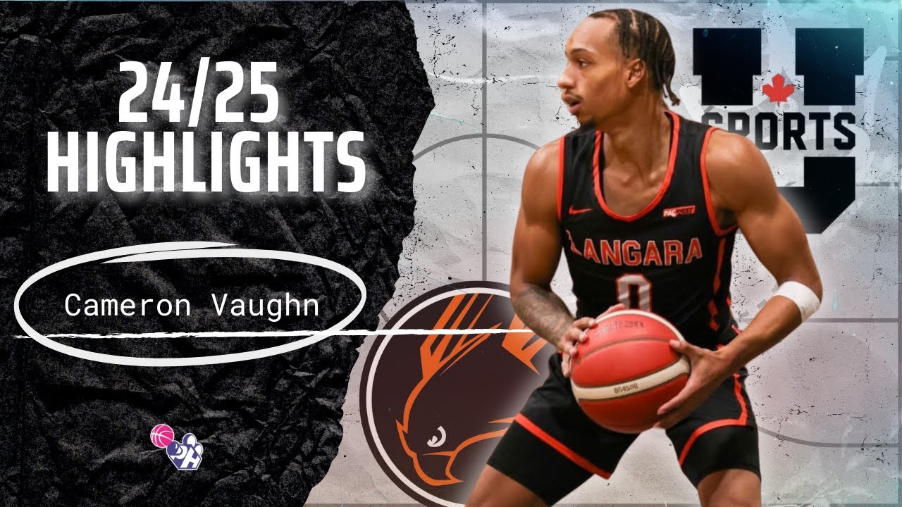 Cameron Vaughn Highlights 2024/25 || Canada Pac West || Langara College ...