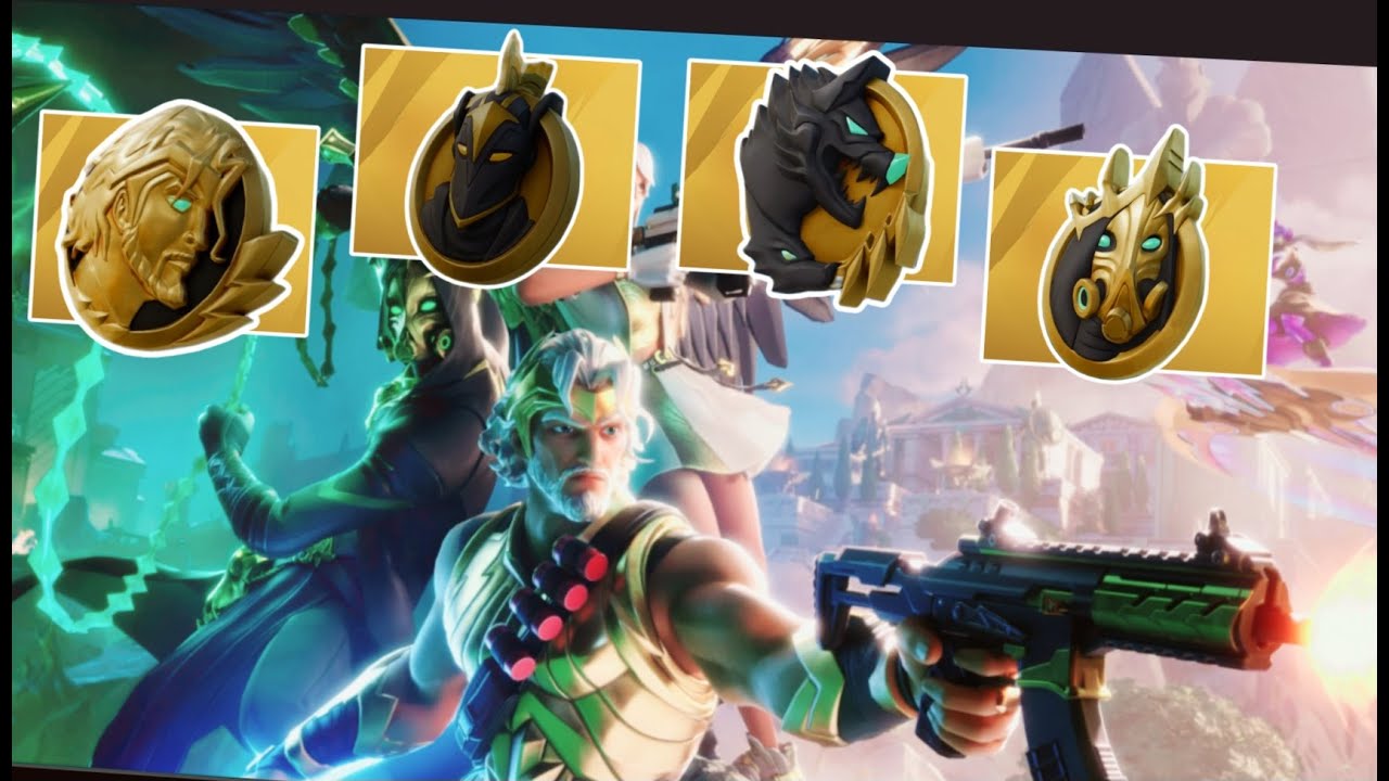 All Bosses, Locations Mythic Weapons and Medallions Fortnite! Chapter 5 ...