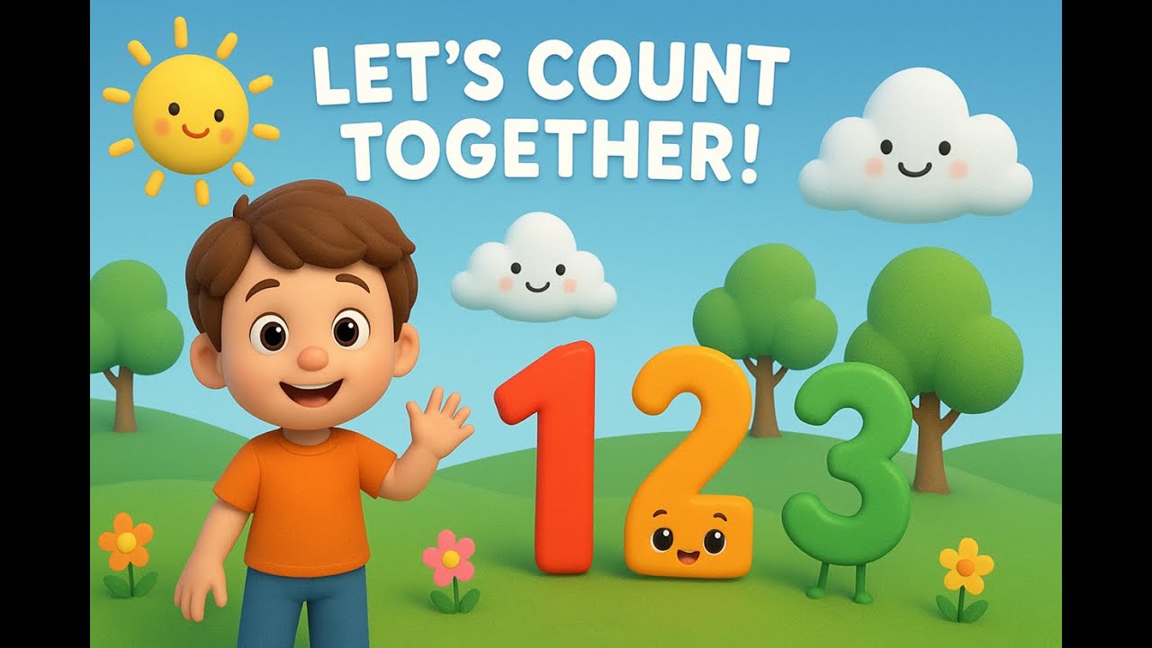 Let’s Count Together! | Fun Numbers Song for Kids| Learn to Count 1 to ...