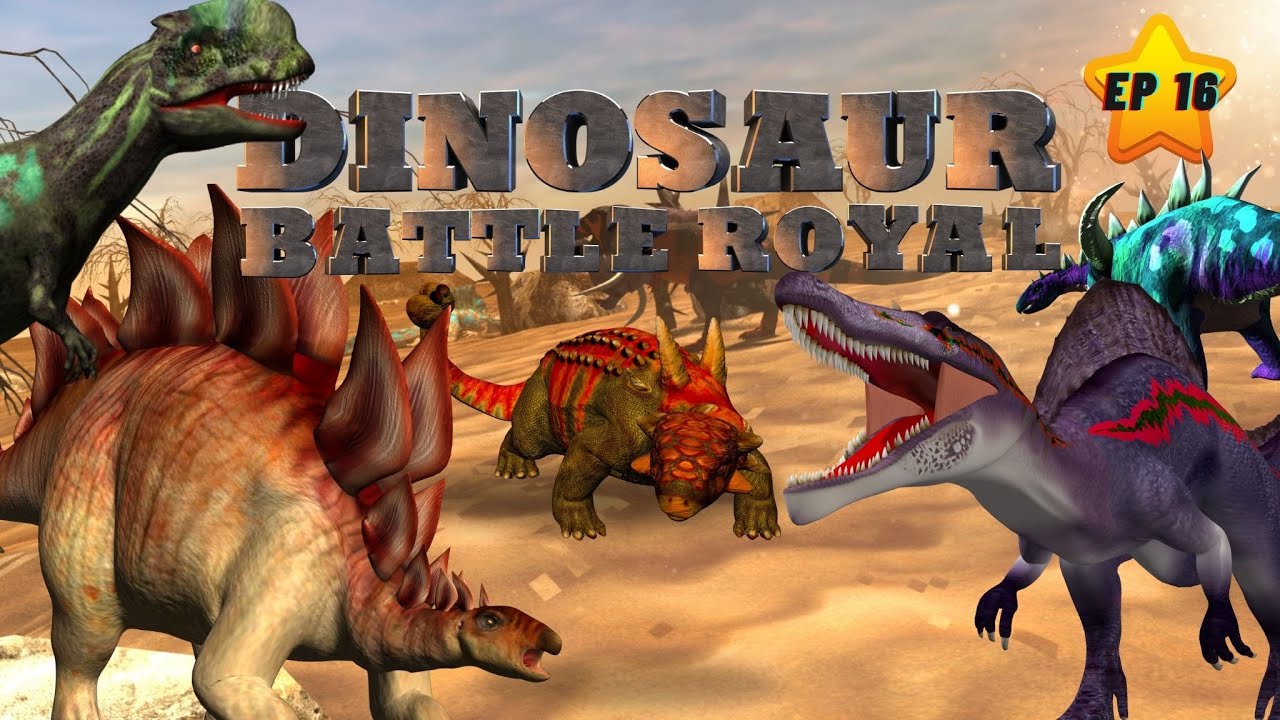 Dinosaur Battle Royal EP16 #dinosaursbattles #dinosaur #dinosaurs # ...