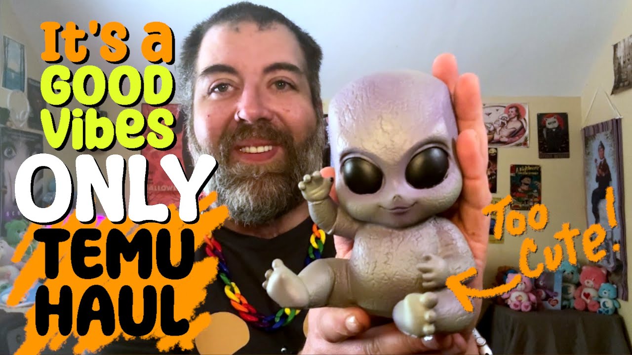 It's A Midweek TEMU HAUL! Meet My Alien Baby! - YouTube