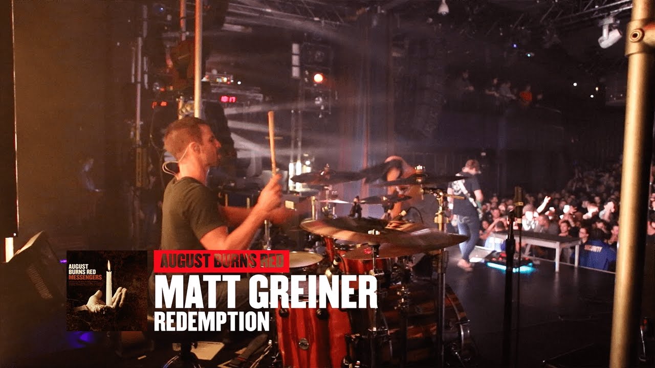 Matt Greiner | August Burns Red | Redemption - YouTube