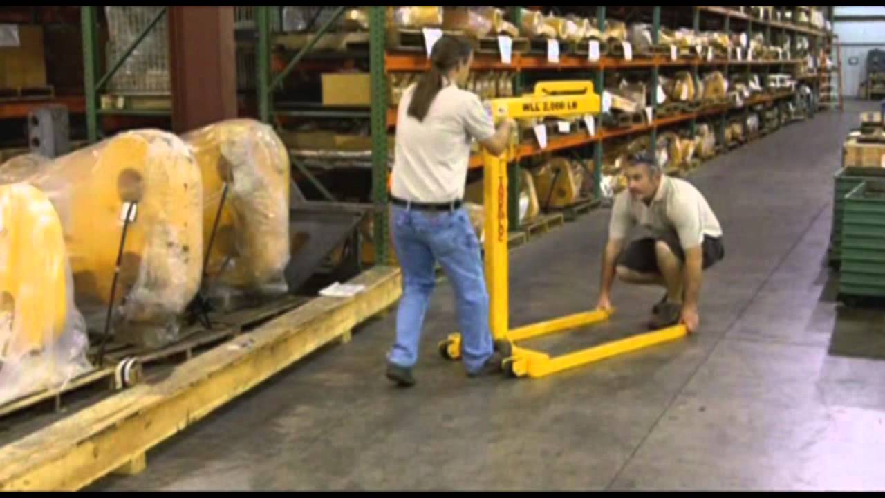 Tandemloc Fixed Fork Pallet Lifters - YouTube