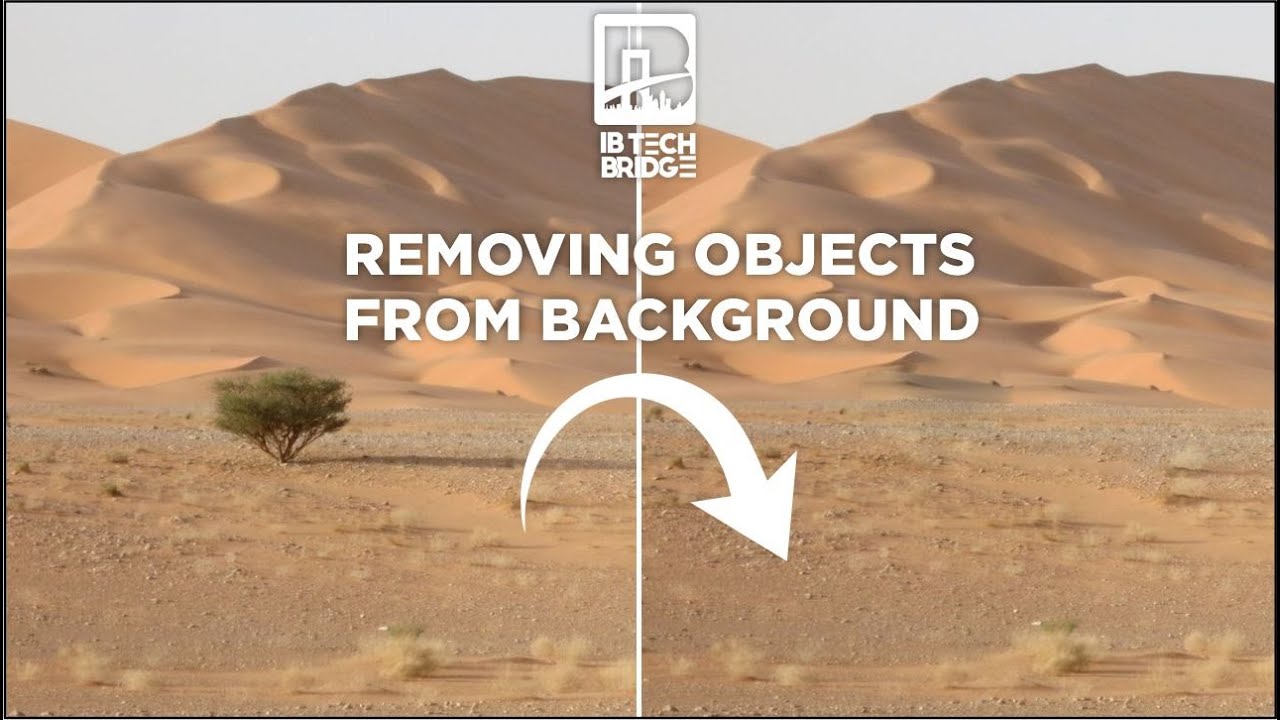 HOW TO REMOVE THINGS FROM YOUR BACKGROUND ON PHOTOSHOP - YouTube