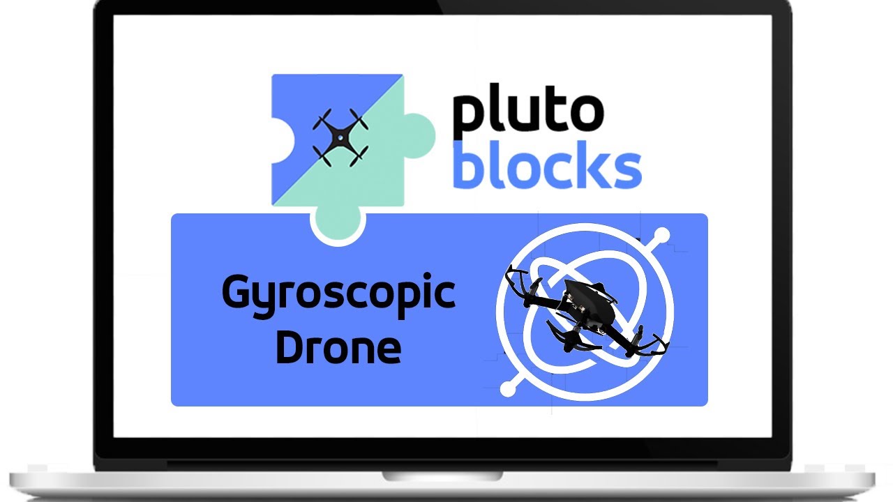 Gyroscopic Drone | Drone Programming Using Pluto Blocks | Drona Aviation - YouTube