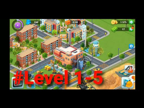 GLOBAL CITY: Build Your Own World. Building Game. Level 1-5 BEGINNER ...