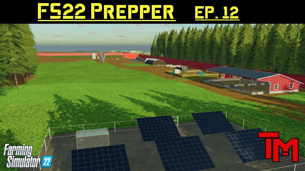 I can't stop building at the prepper compound! | Farming Simulator 22 ...
