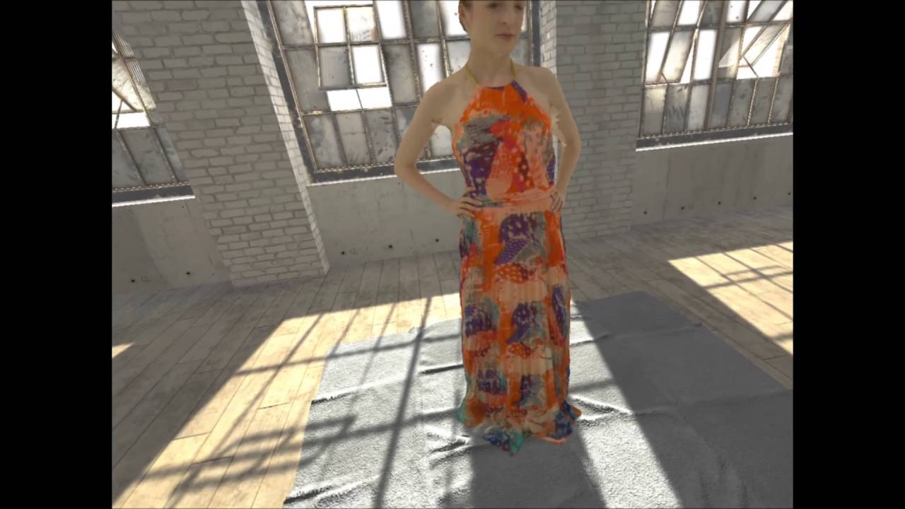 HTC Vive VR demo - Dress - YouTube