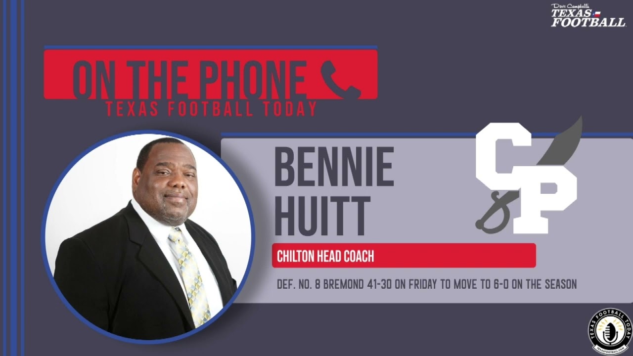 Chilton Head Coach Bennie Huitt - YouTube