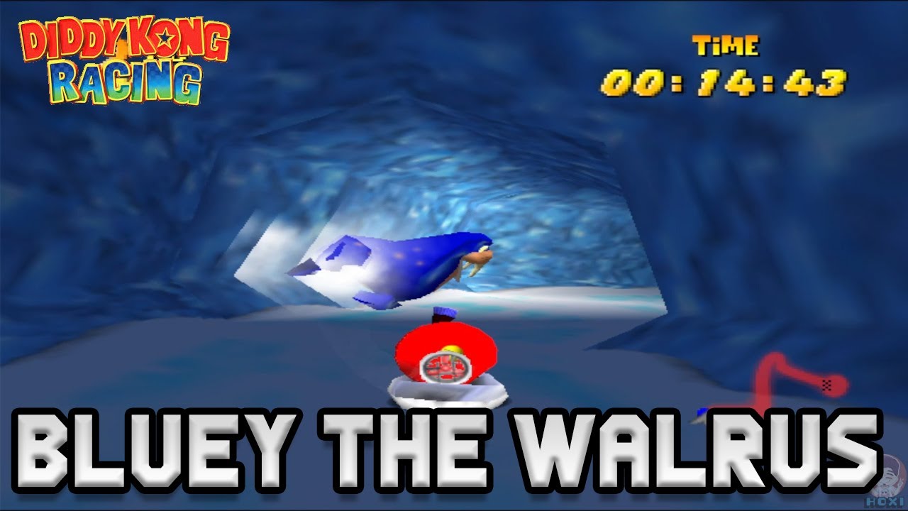 Bluey the Walrus - Diddy Kong Racing - YouTube