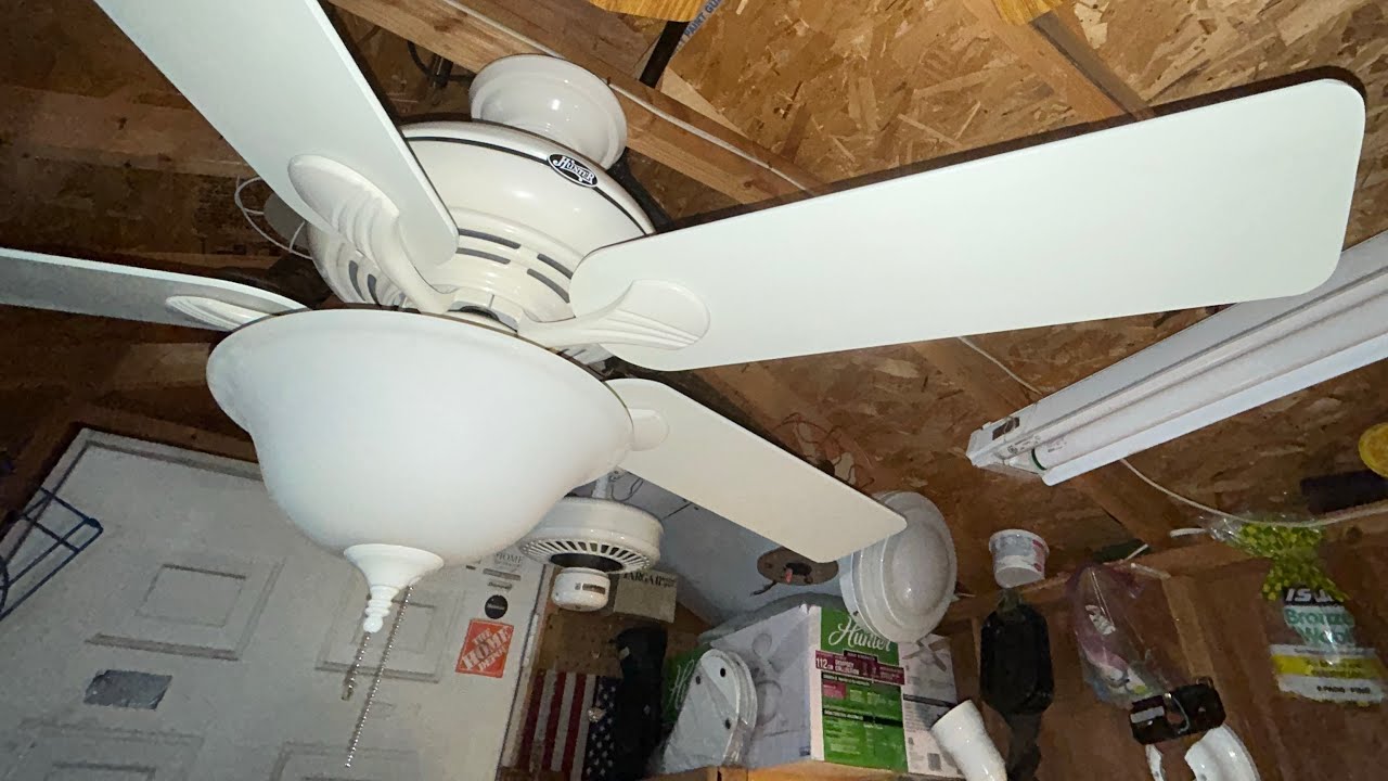 Hunter Berkeley ceiling fan - YouTube