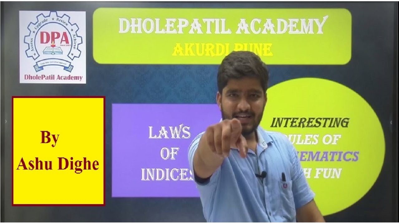 Basic Mathematics Rules - Part 3 I Maths बना Simple I Laws of Indices ...