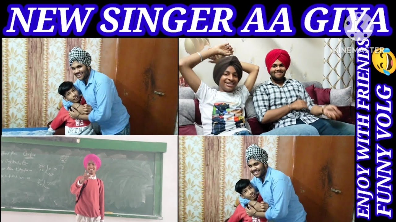 NEW SINGER AA GIYA ️ /VERY FUNNY VLOG 🤣/ENJOY WITH FRIENDS 😂/GOLDSMITH ...