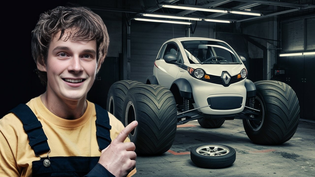 I put GIANT wheels on a MINI car - videoblogs.com