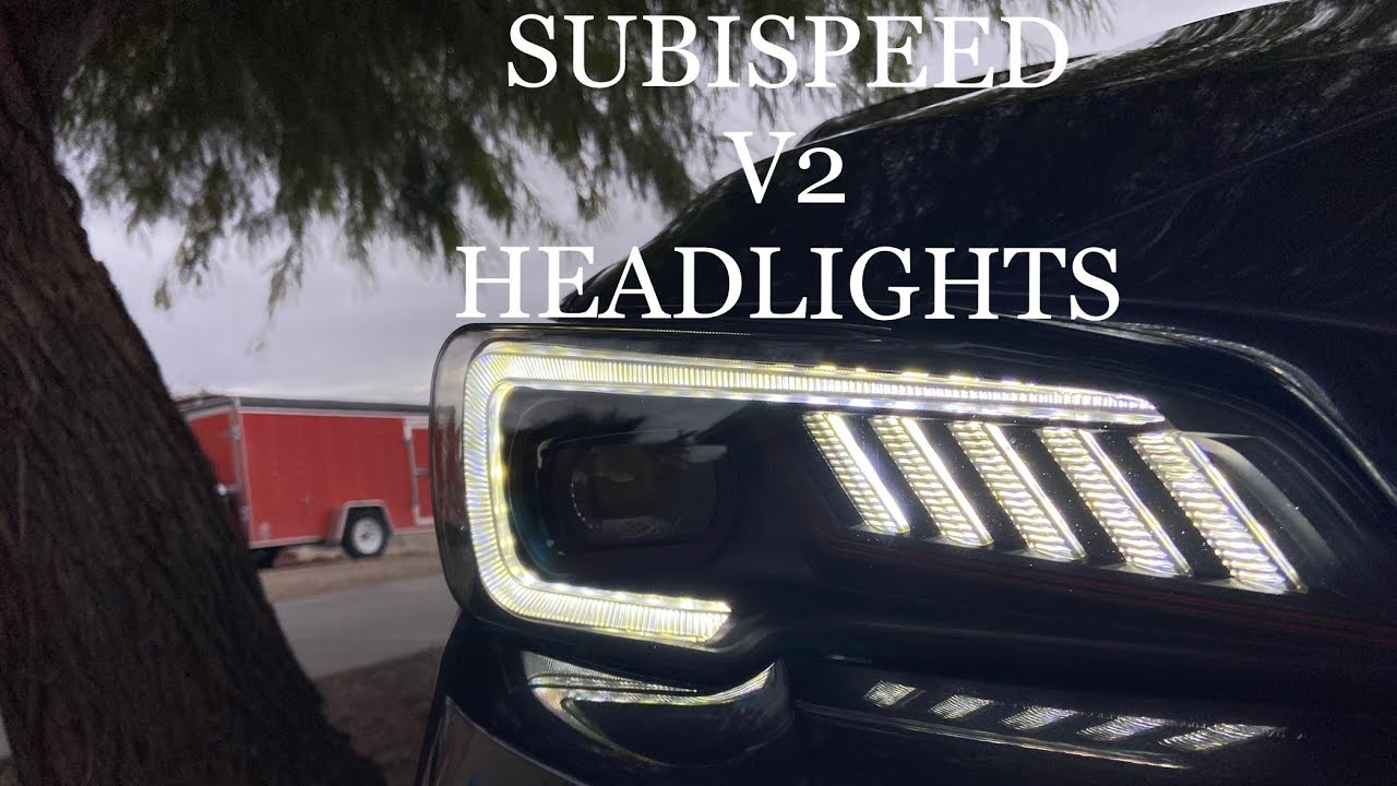 Subispeed V2 Headlights One Year Review And Thoughts - YouTube