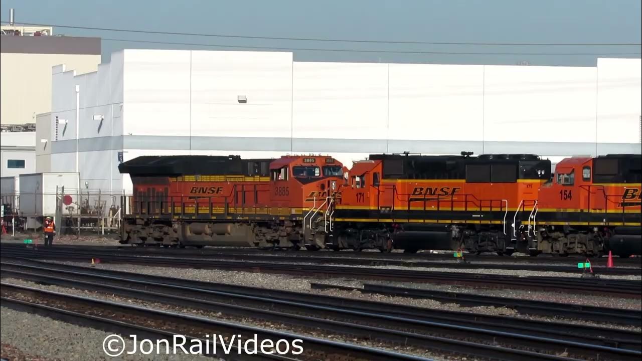1/31/23 Pt.6: Trains spotted at Commerce ft. BNSF F-Warbonnets, H1s, Metrolink F59PHR 868 & more ...
