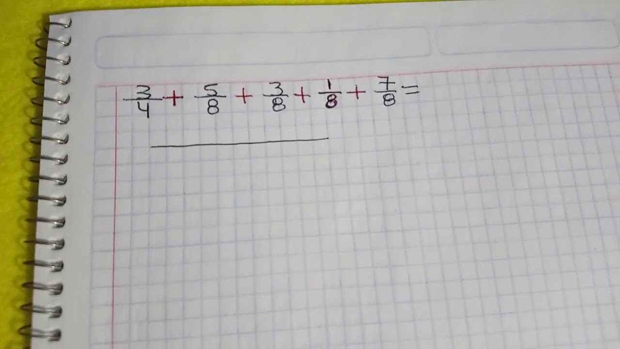 SUMA DE FRACCIONES DE PULGADAS 2 FORMA MANUAL SIN CALCULADORA - YouTube