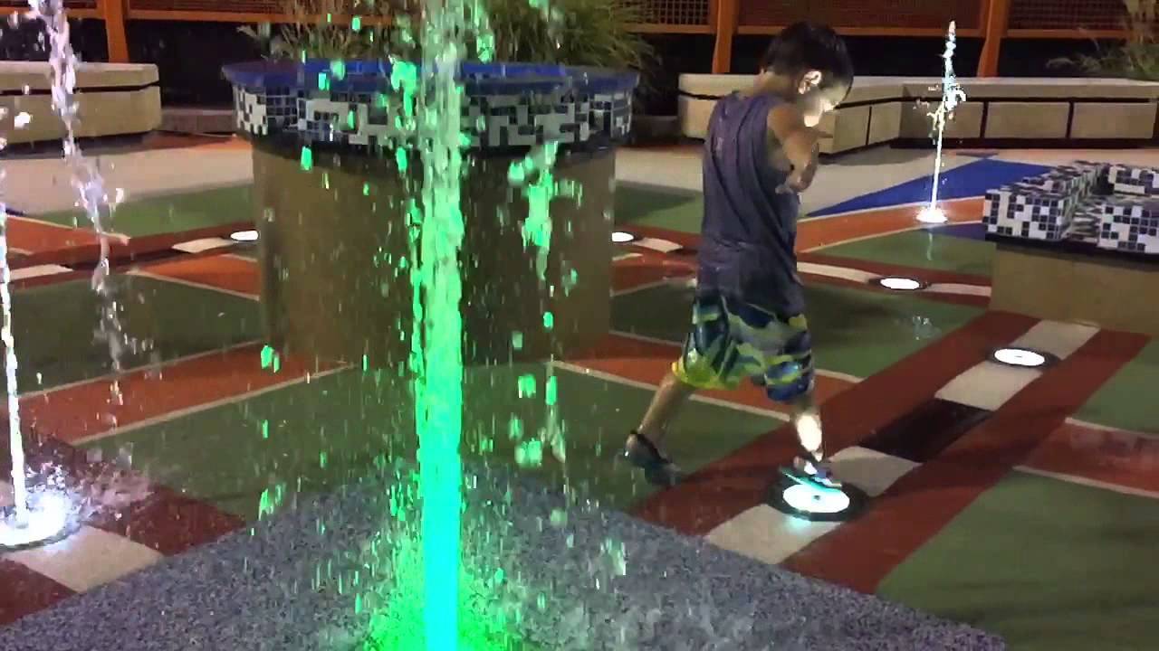 Drillers Splash Pad - YouTube