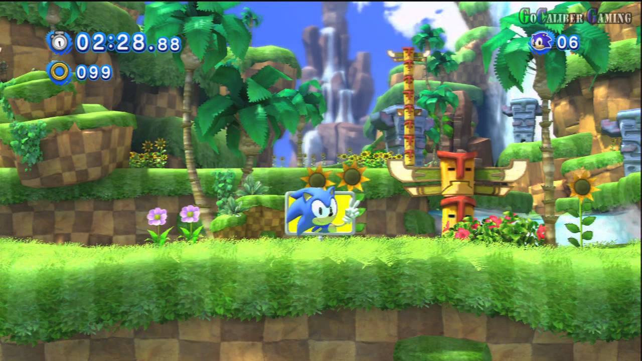 Sonic: Generations - Part 1 Walkthrough - Green Hill: Act 1 - YouTube