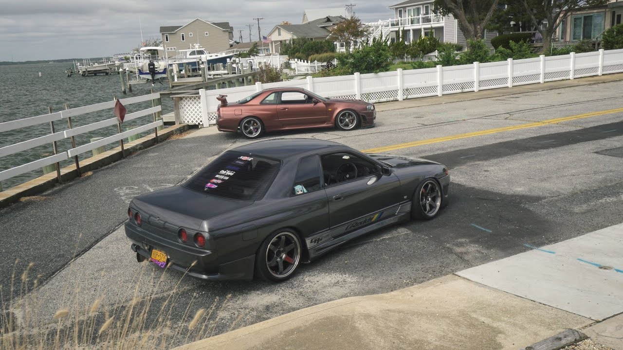 Nissan R34 and R32 GTR's Teaser - YouTube