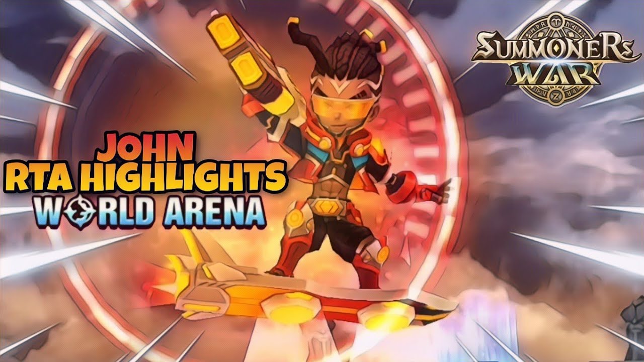 Fire Sky Surfer "JOHN" RTA Highlights - Summoners War - YouTube