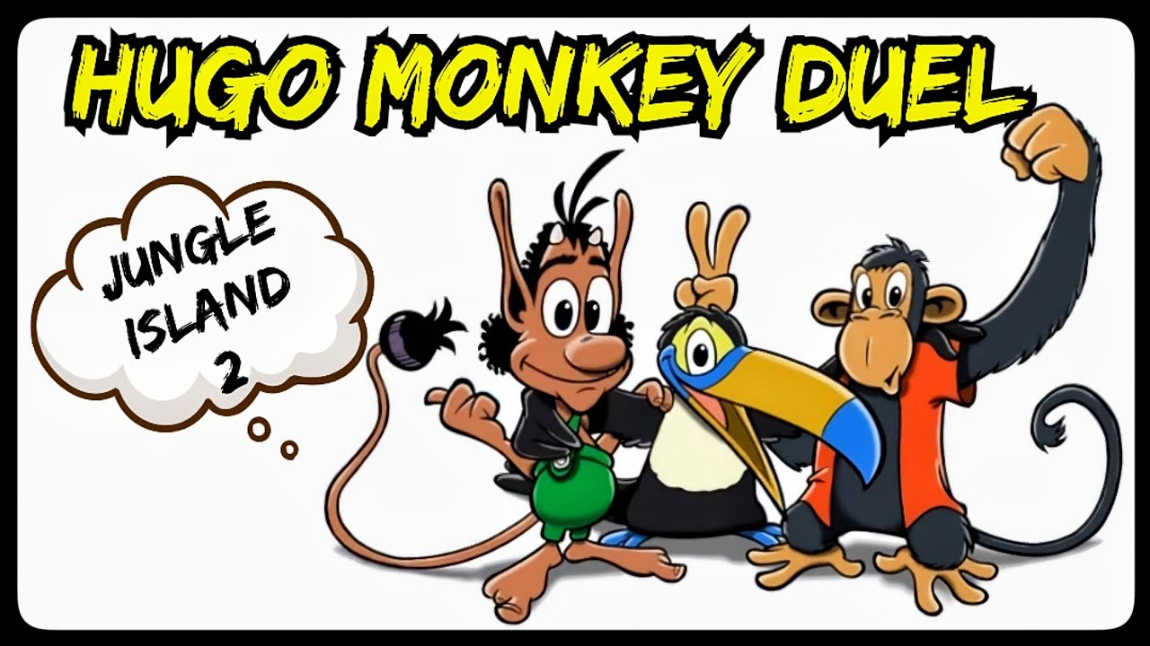 🇬🇧 Hugo Jungle Island 2 Monkey Duel PC Game | English Version | # ...