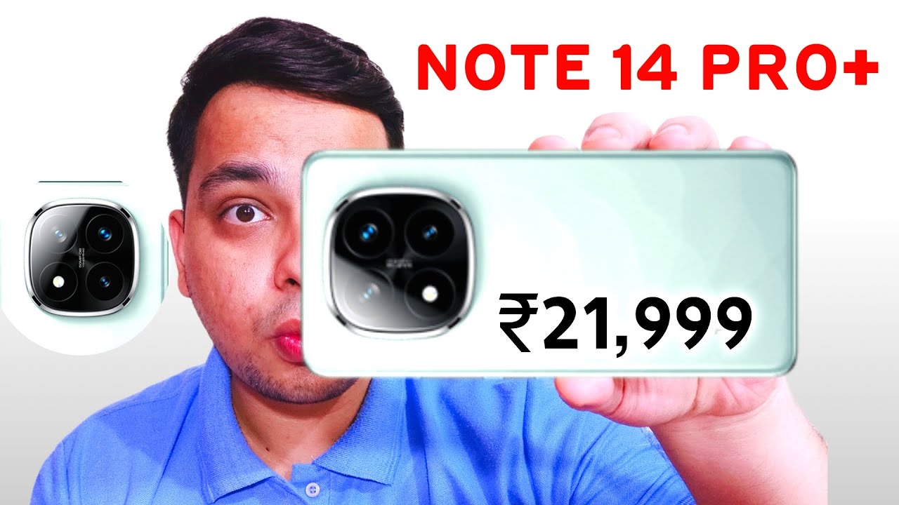 Redmi Note 14 Pro Plus 5G Launched at ₹21,999 | Redmi Note 14 Pro Plus ...