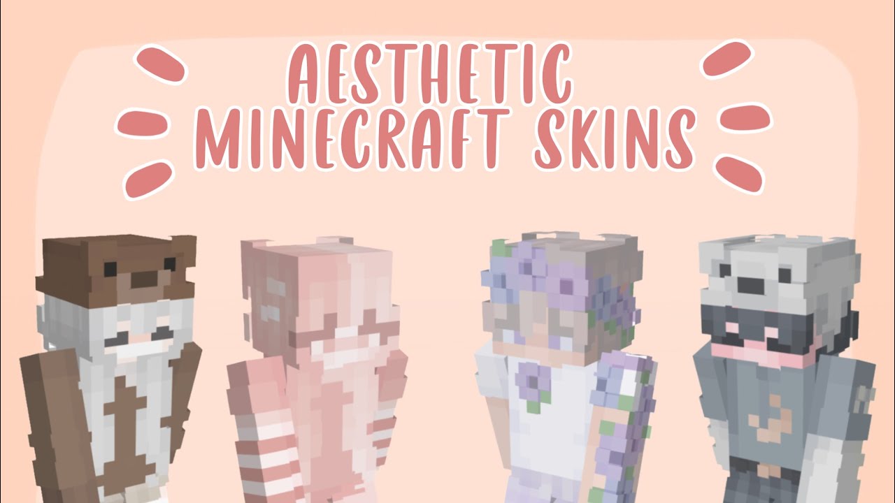 🌿𝚊𝚎𝚜𝚝𝚑𝚎𝚝𝚒𝚌 𝚖𝚒𝚗𝚎𝚌𝚛𝚊𝚏𝚝 𝚜𝚔𝚒𝚗𝚜🌿 - YouTube